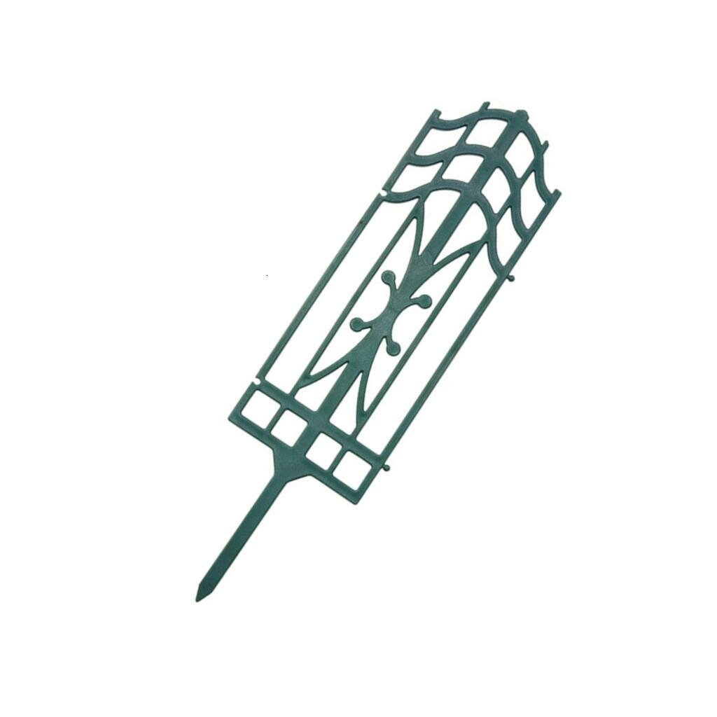 Пластиковая опора для вьющихся растений, темно - зеленый