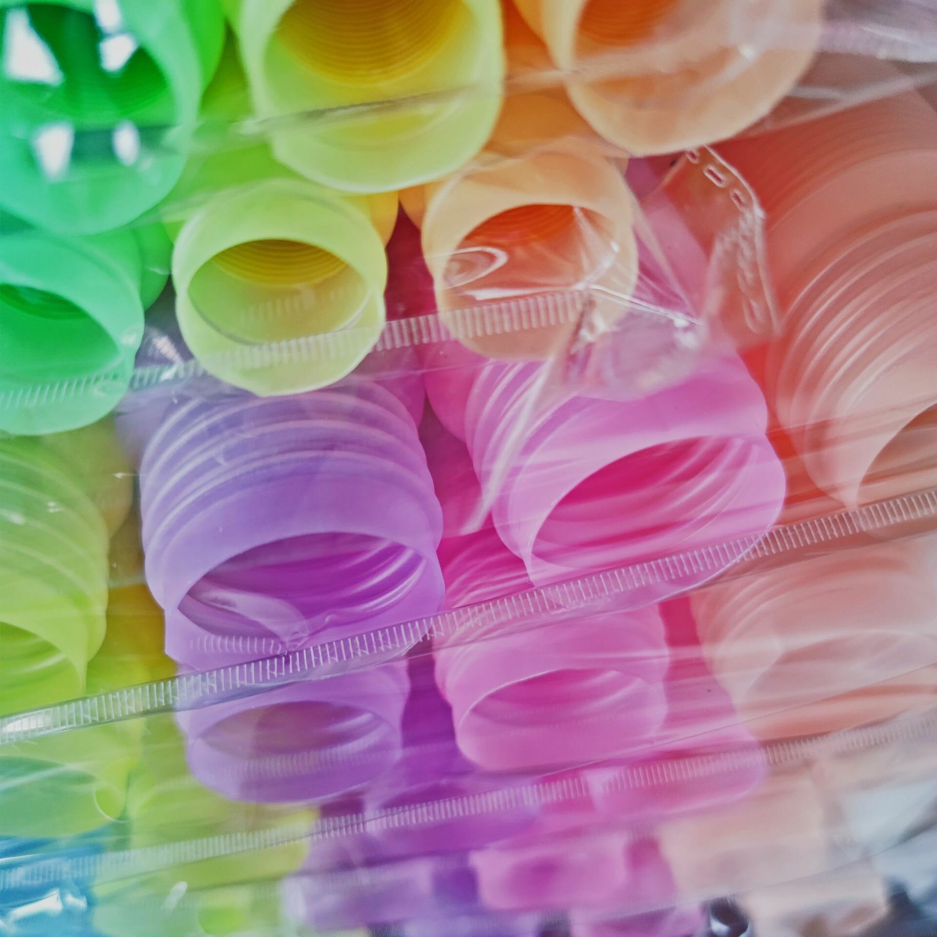 Трансграничный товар: 29-мм телескопическая трубка POPTUBES, светящаяся серия, игрушка-антистресс цвета макарон