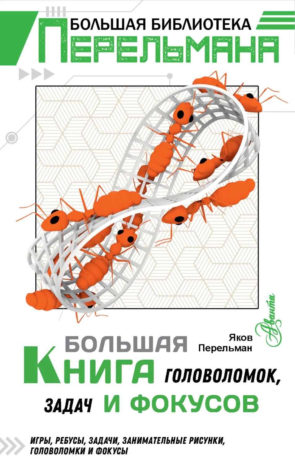 Большая книга головоломок, задач и фокусов [Цифровая книга]