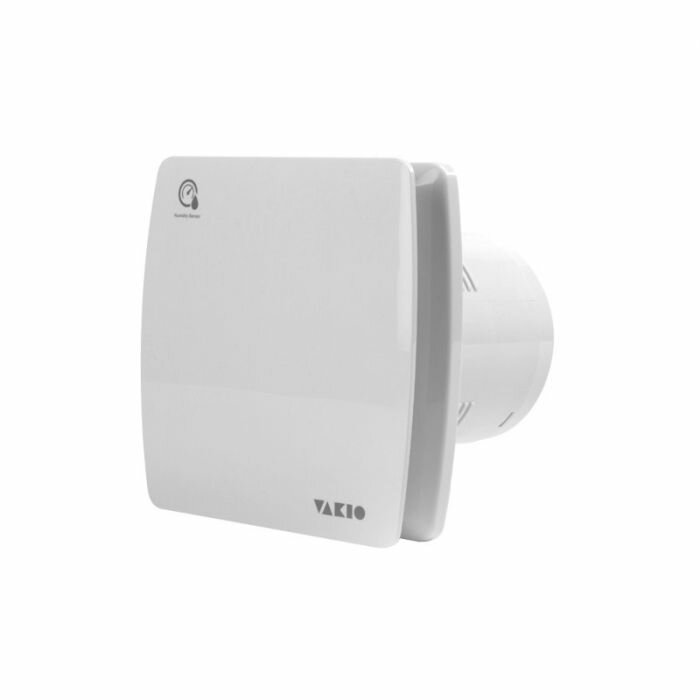 Вентилятор Vakio EF-100 "Smart", вытяжной, с таймером, влагозащищенный, белый