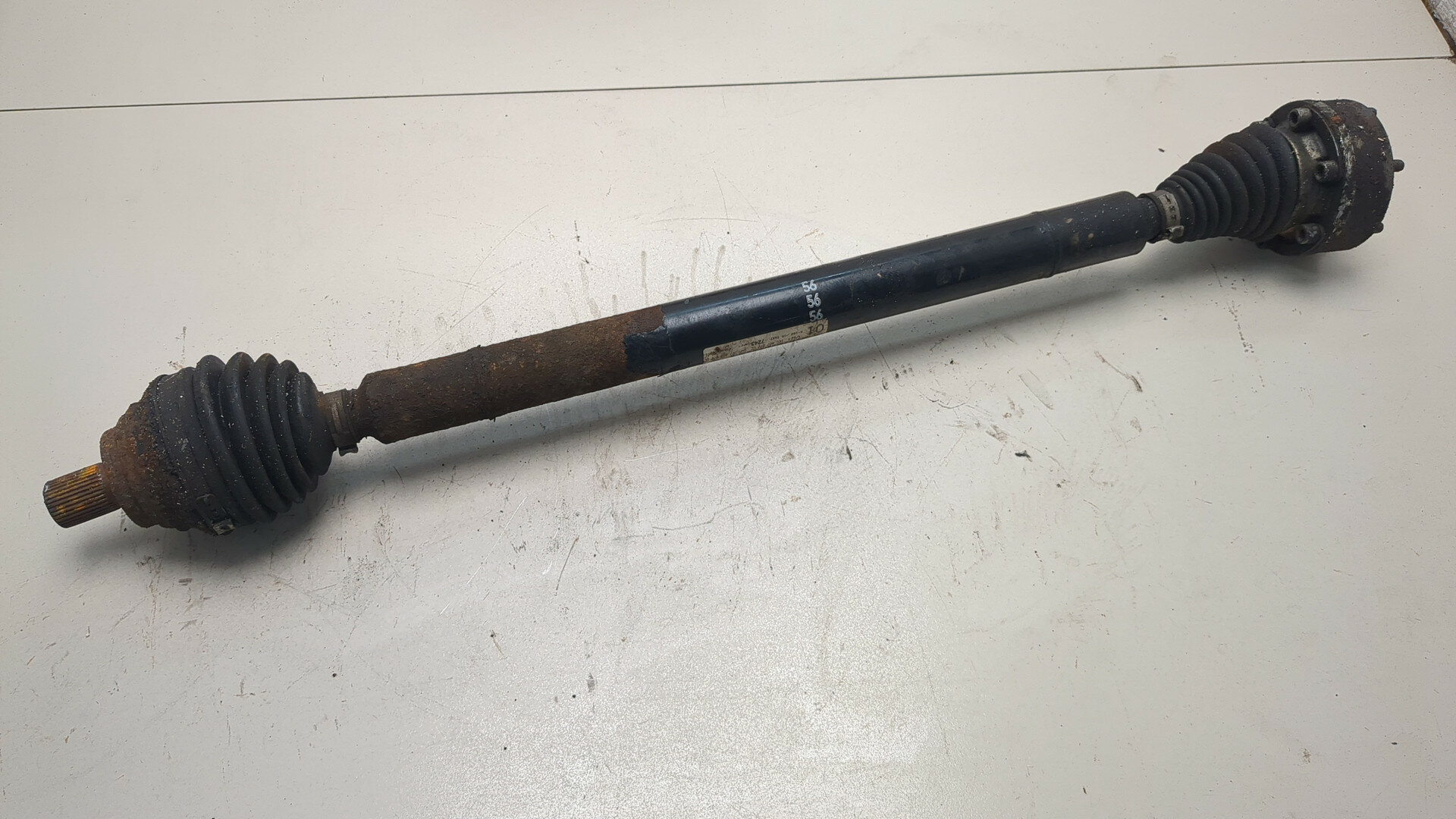 Полуось (вал, шрус) правая передняя Volkswagen Golf 6 Б/У