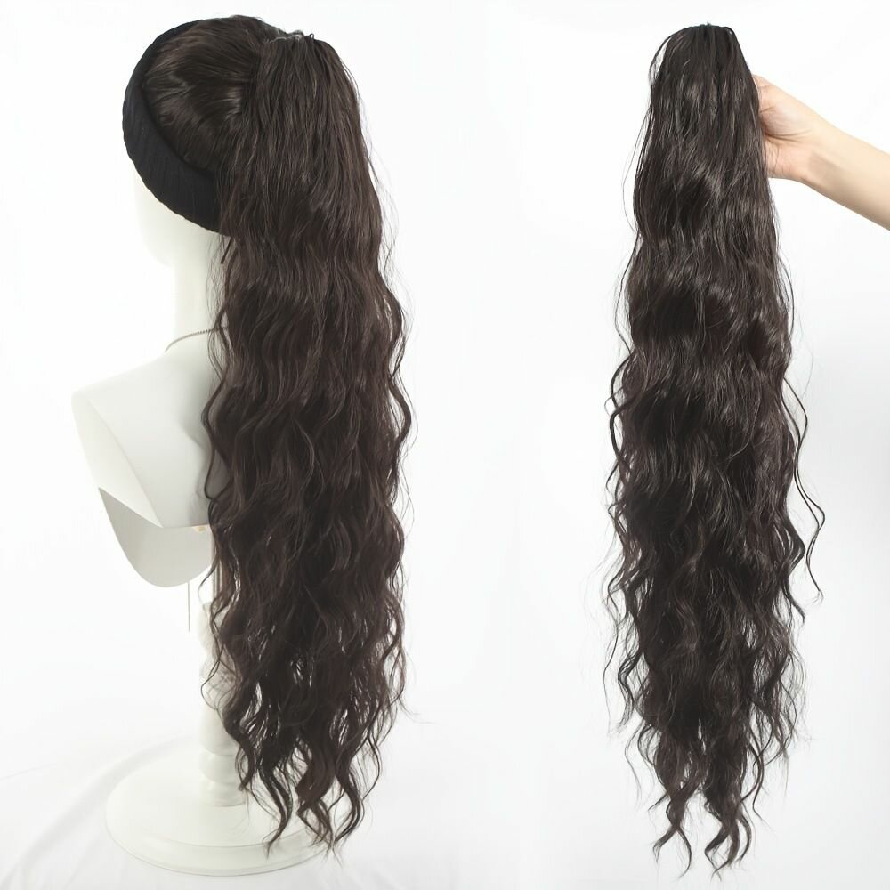 Накладной хвост на крабе шиньон