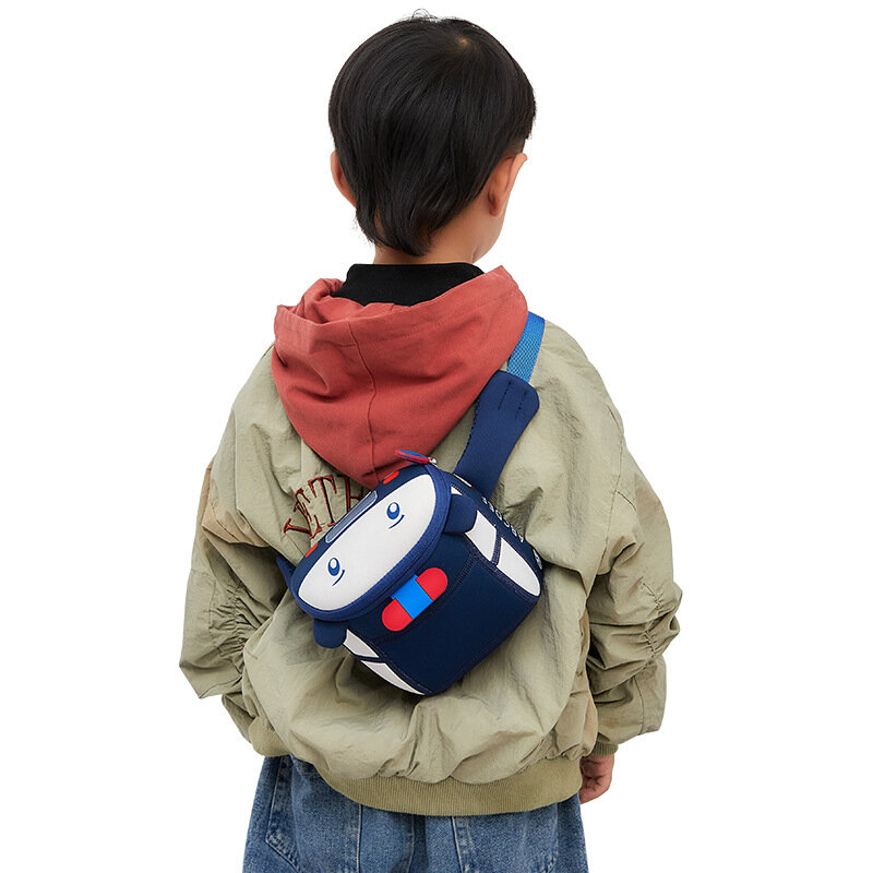 Почти медведь, новая модная детская поясная сумка, нагрудная сумка, кроссбоди сумка, рюкзак для мальчиков и девочек в детском саду