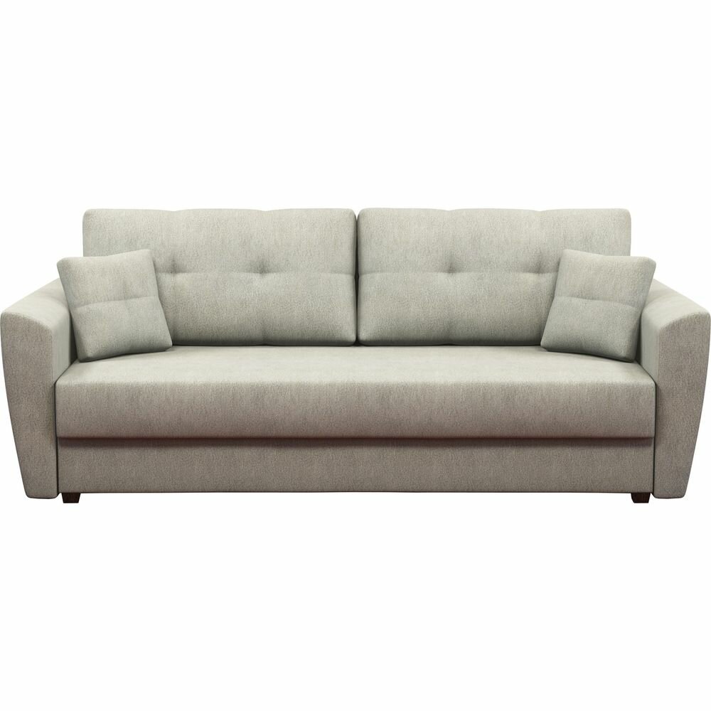 Диван еврокнижка Наш Диван Амстердам светло-серый