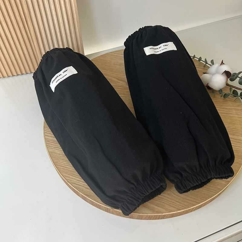 Японский стиль, чистый хлопок, льняные рукава для домашней кухонной работы, уборки, покраски, большие, дышащие, однотонные для мужчин и женщин