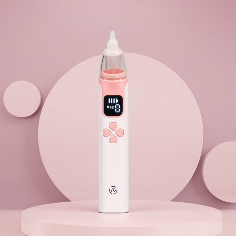 Электрический назальный аспиратор 2-в-1 для детей, очистка носа, удаление слизи, ушной серы, назальный аспиратор