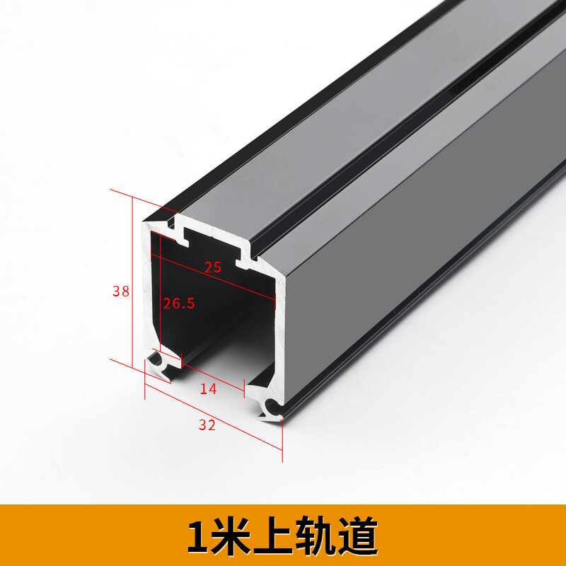 Скрытый двухсторонний демпферный буфер для карманной двери, роликовая направляющая, раздвижная одинарная дверь, полный комплект аксессуаров