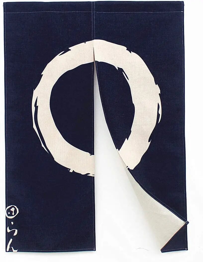 Японские занавески Noren из полиэстера и хлопка