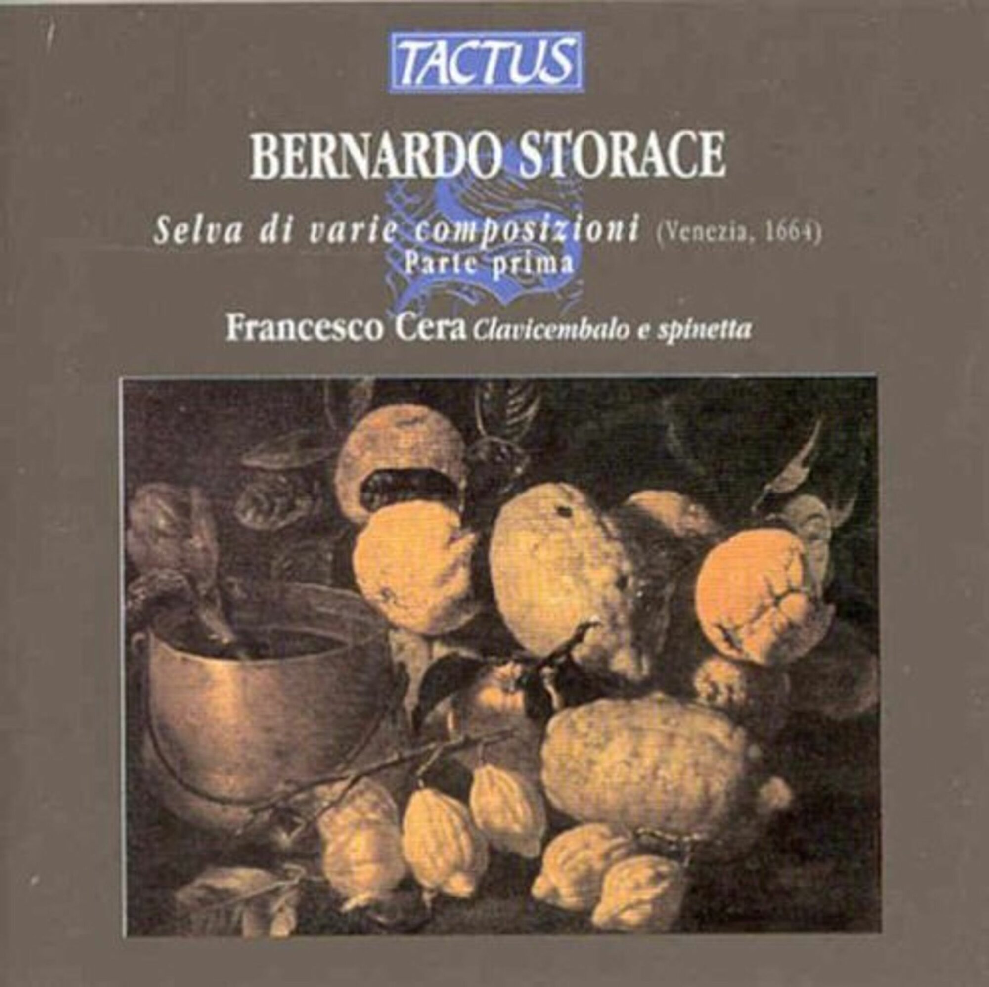 Компакт-диск Storace - Selva di varie composizioni. Francesco Cera (1 CD)