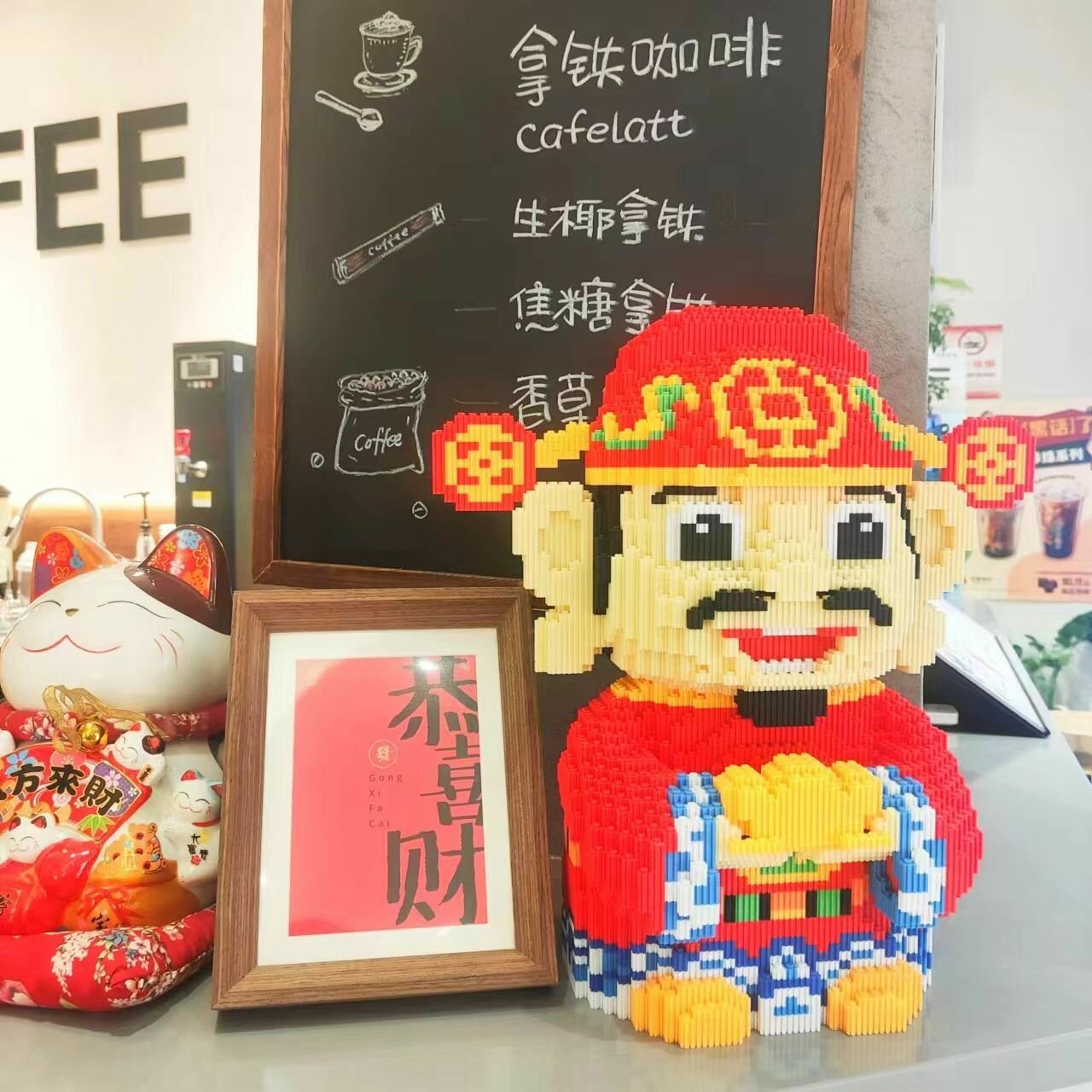 Огромный красивый Дораемон, совместимый с Lego, игрушка-пазл высокой сложности для мальчиков и девочек, подарок на праздник