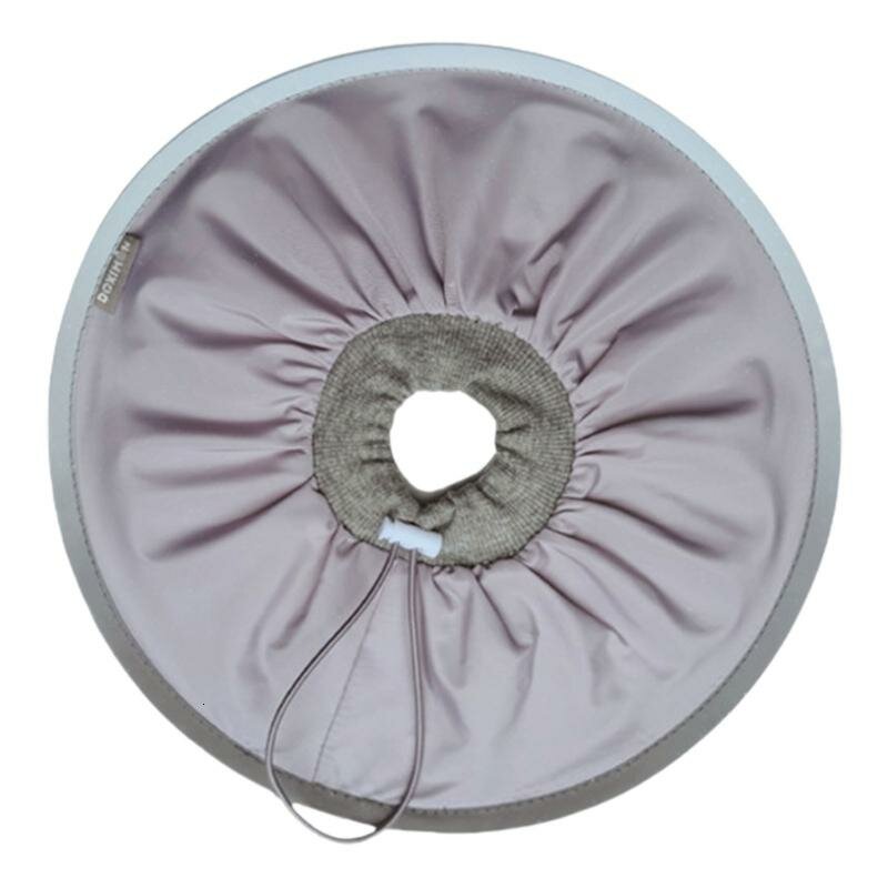 Мягкий защитный воротник для котов, Серый S