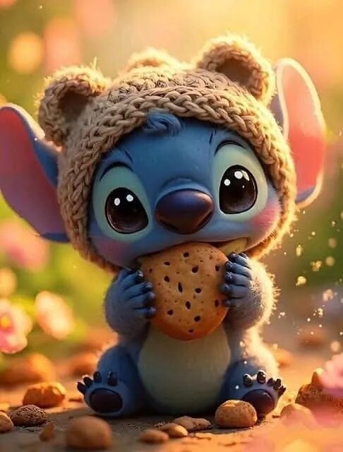 Алмазная Картина "Лило И Стич" 40х50 См Алмазная Вышивка / Картина Стразами Подарков