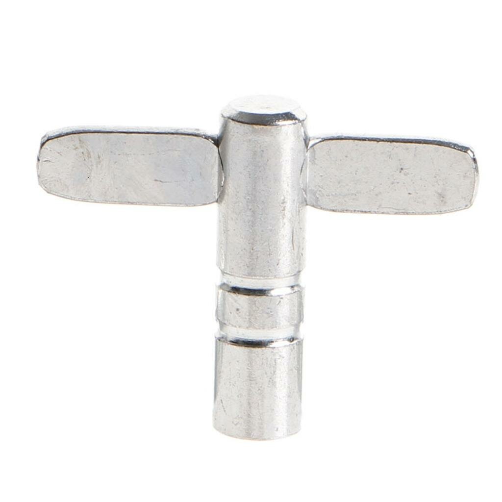 Металлический тюнер для настройки барабанов, Серебро