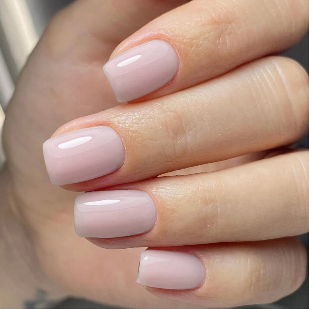 Обнаженный Пресс на Ногте Квадратный Поддельный Ноготь Глянцевая Наклейка на Ногте Полное Покрытие Накладного Ногтя Акриловые Клеи на Ногте для Женщин Девочек