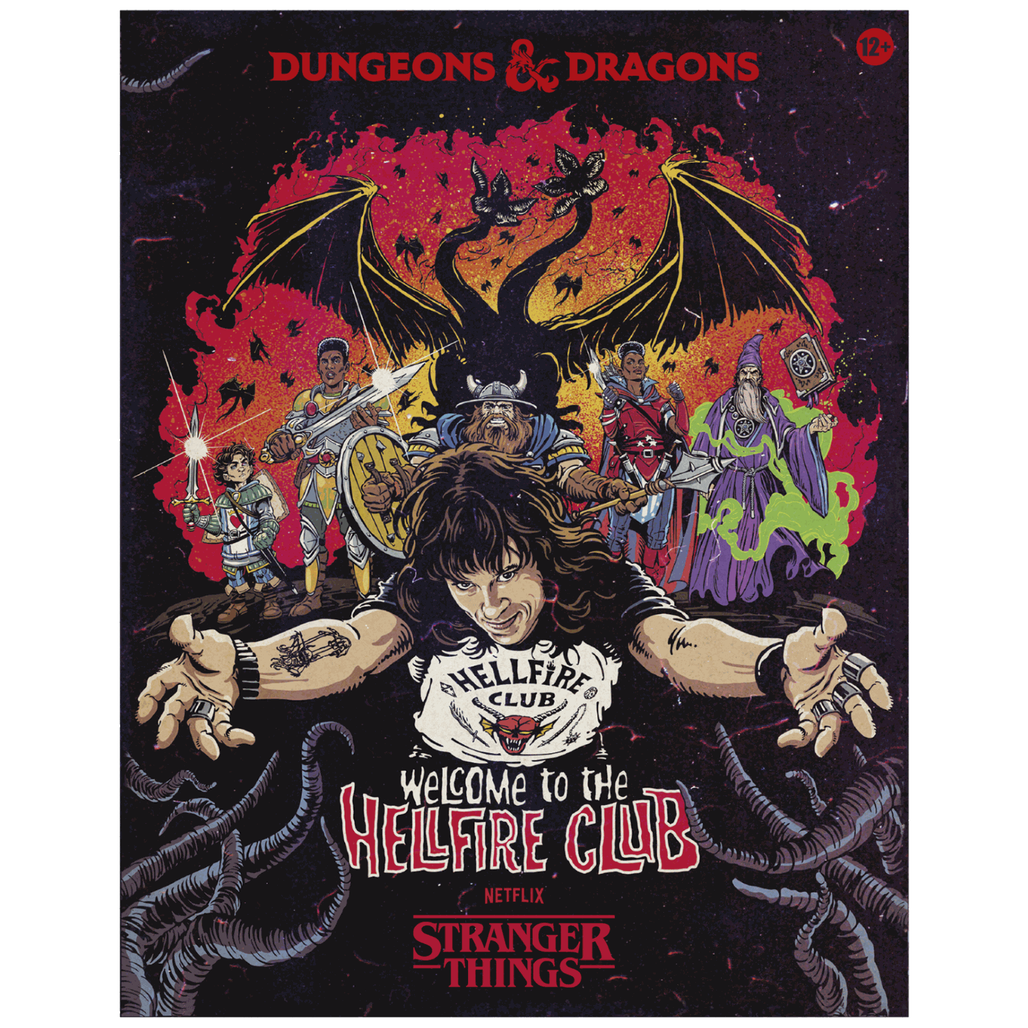 Набор Dungeons & Dragons RPG - Stranger Things: Welcome to the Hellfire Club на английском языке
