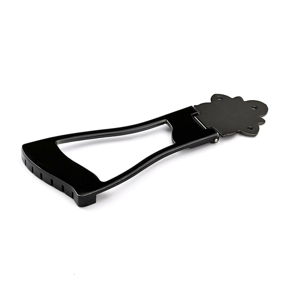 Мостик и подгрифник для джазовой арочной гитары, 6 струн, Черный