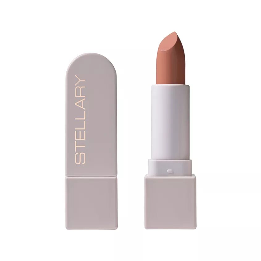 Помада для губ STELLARY RICH NUDE устойчивая тон 12 Toffe cream