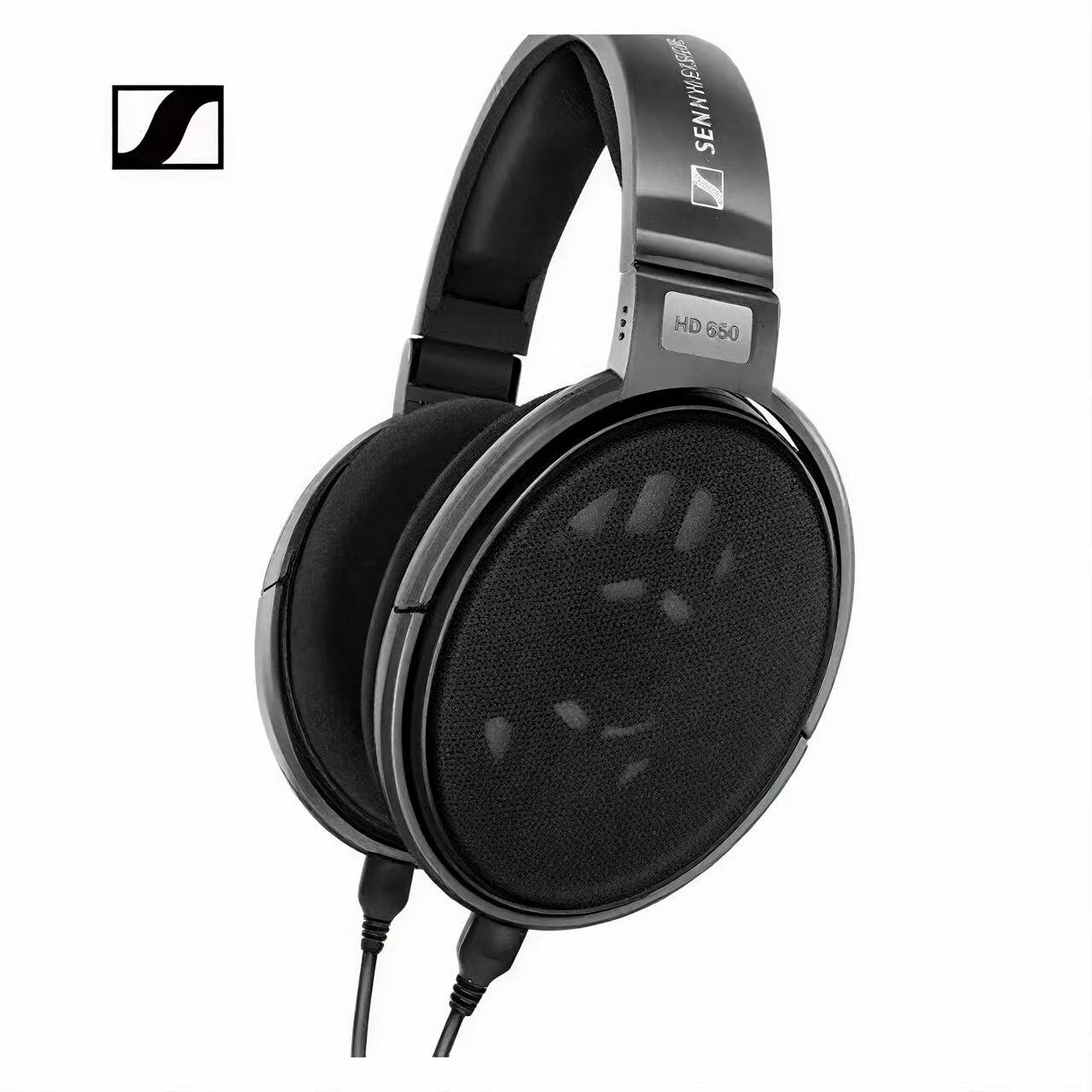 Проводные наушники Sennheiser "HD 650", отсоединяемый кабель, черные, с титаном