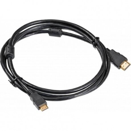 Кабель аудио-видео Buro HDMI (m)-Mini HDMI (m) 1.8м ферриткольца контакты позолото черный