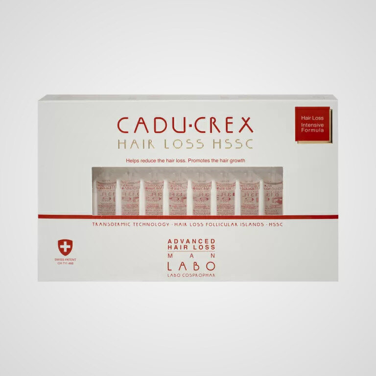Ампулы для мужчин при прогрессирующем выпадении волос CADU-CREX HSSC Advanced 40 ампул CRESCINA CADU-CREX HSSC Advanced Ампулы 40 ампул