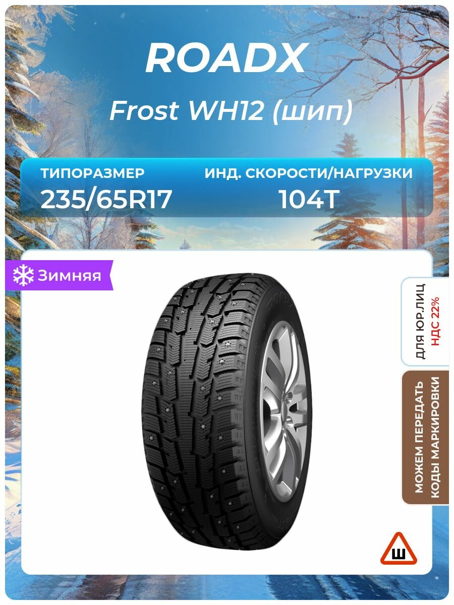 Шина Roadx Frost WH12