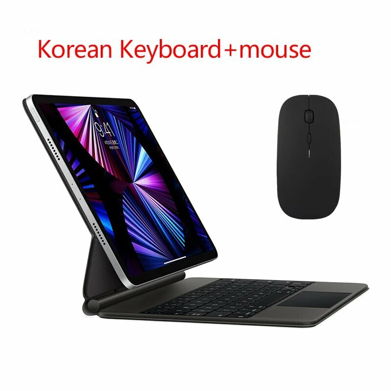 AJIUYU Magic Keyboard Folio для iPad Pro 12,9" с подсветкой
