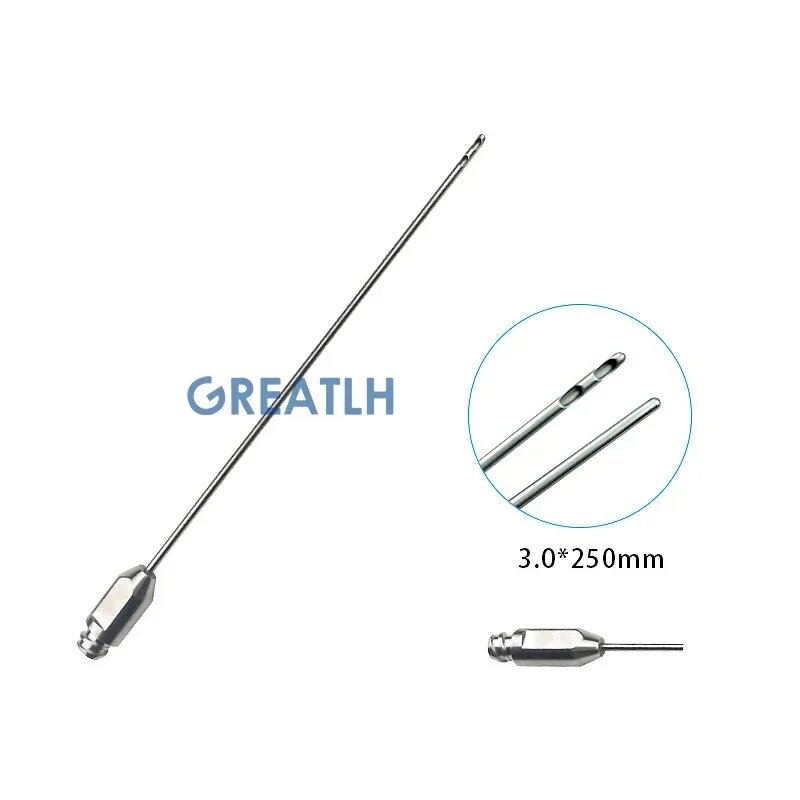 GREATLH Канюли для липосакции 16 типов 3.0-250mm