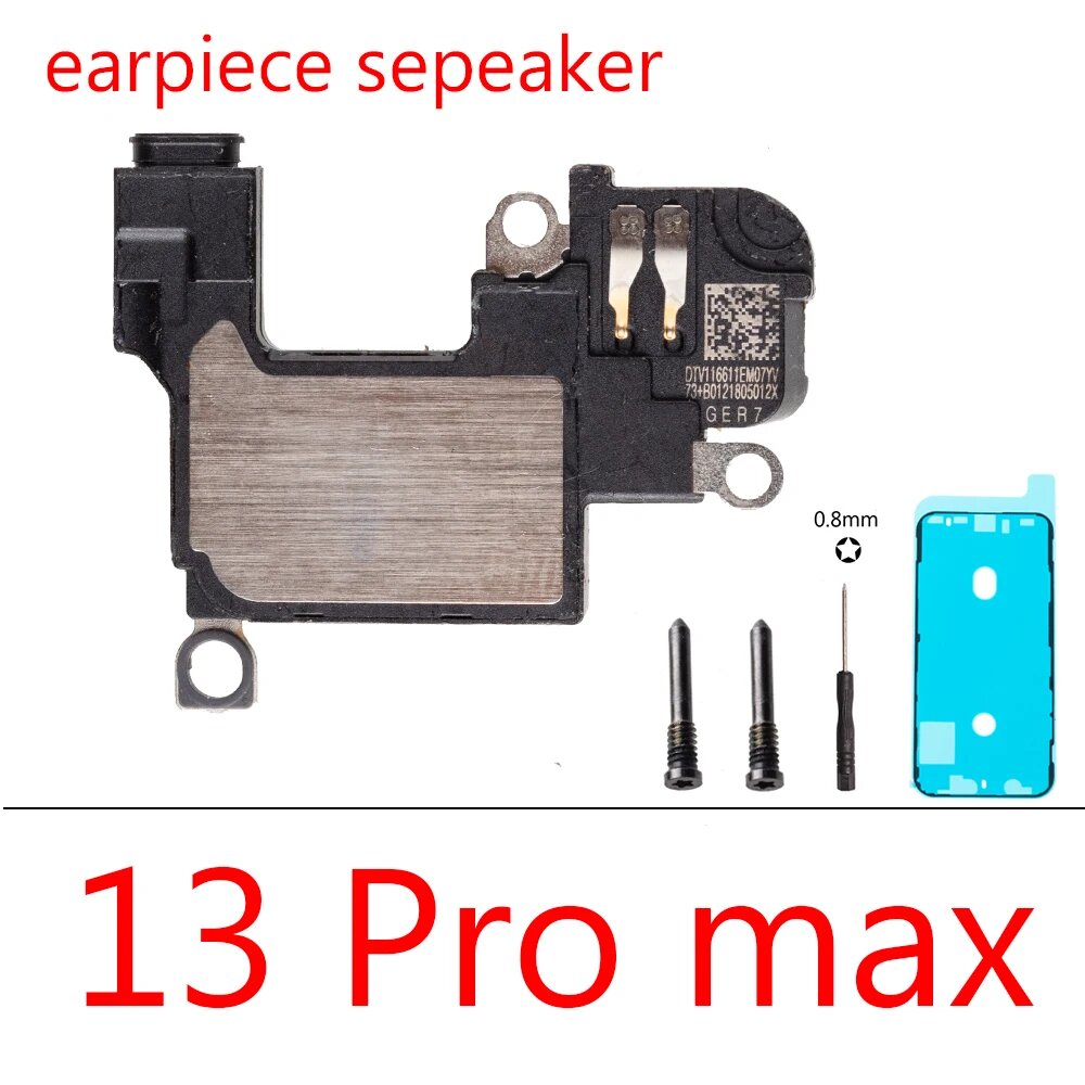 1 комплект, громкий звуковой динамик, зуммер для iPhone 13 Pro max 13, 13 Pro max earpiece