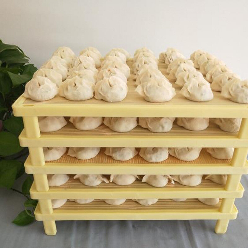 Многоярусная подставка для пельменей с дополнительными уровнями, подставка для выпечки, подставка для пельменей с приподнятыми ножками, круглый поднос для домашнего использования.