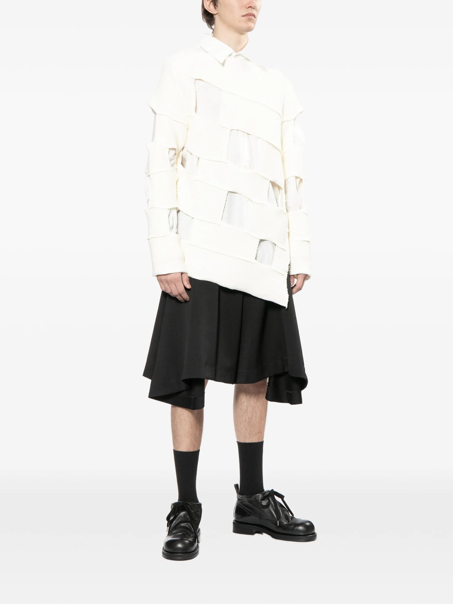 Рубашка COMME des GARCONS, размер S, white — фото 1