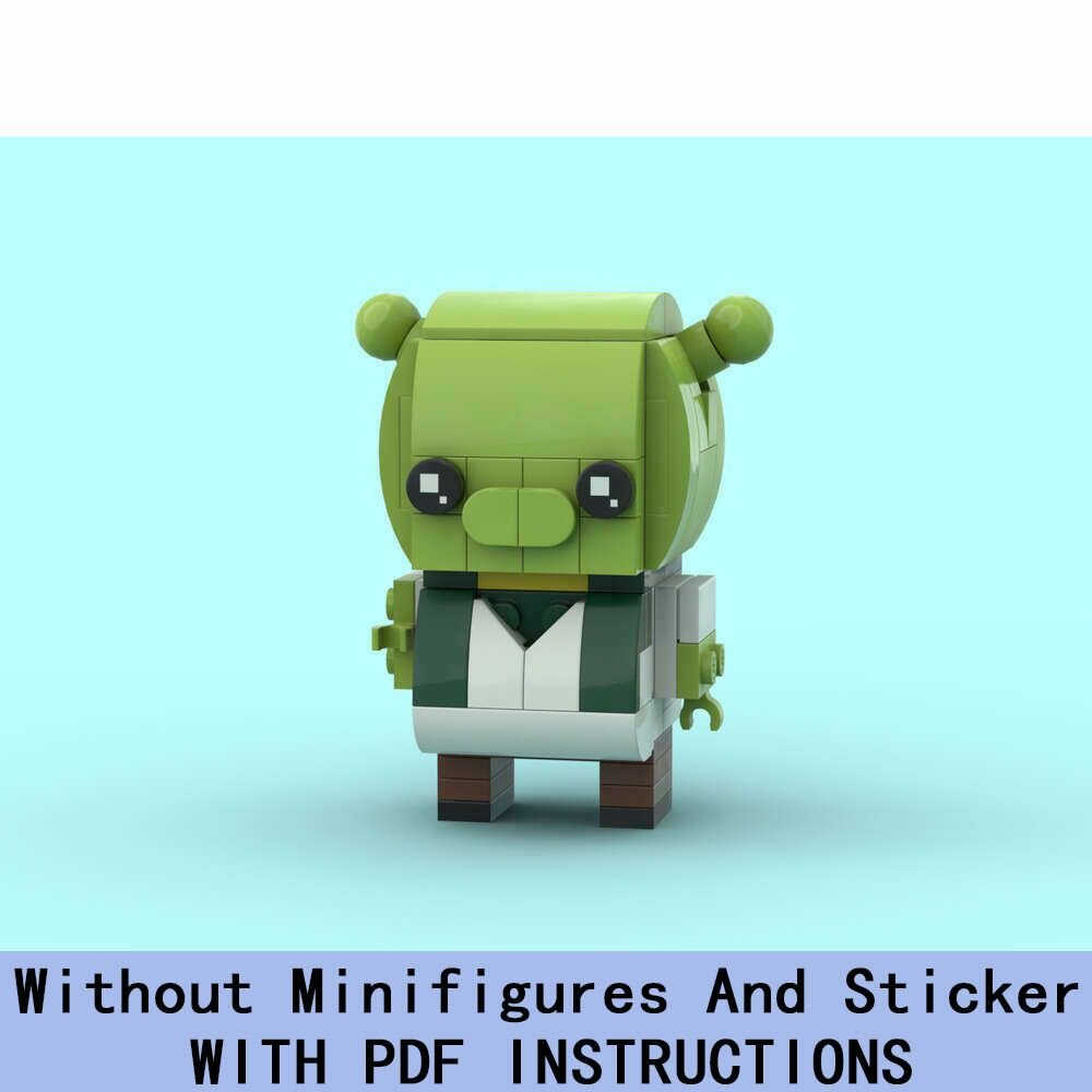 102шт. Конструктор Shrek Набор строительных блоков