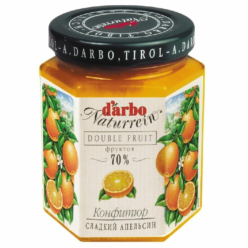 Конфитюр DARBO Сладкий Апельсин 70% 200г