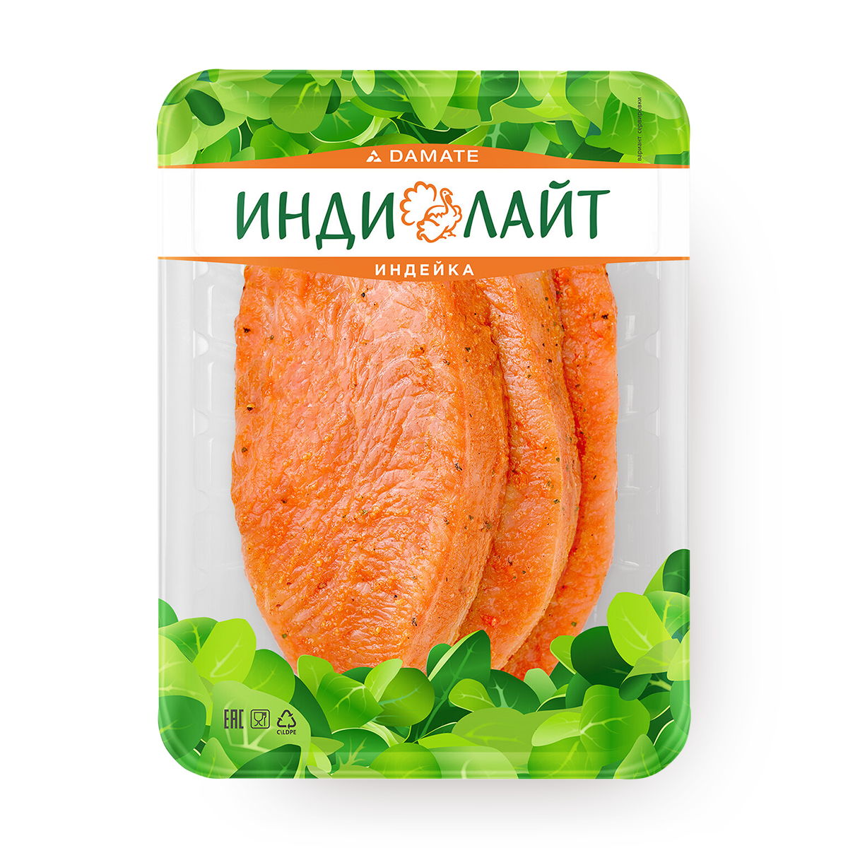 Стейк из филе индейки Индилайт, в соусе барбекю, 19 г белка, 4 г жира, 120 ккал
