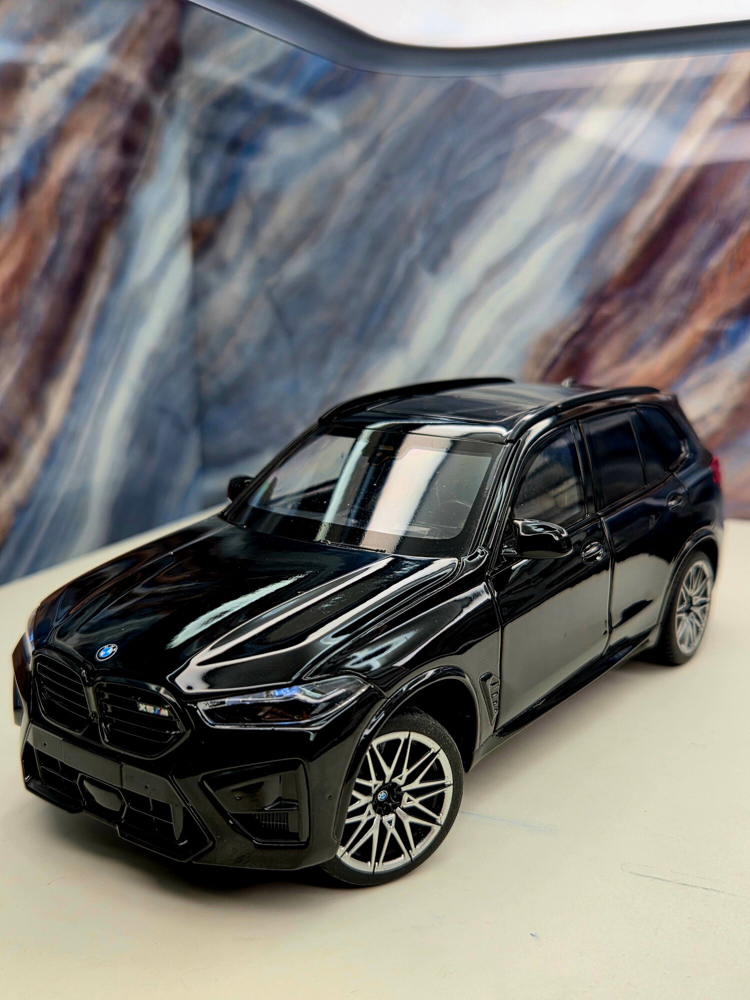 Металлическая машинка БМВ Х5 F95 1:24 BMW X5 M свет звук инерционная