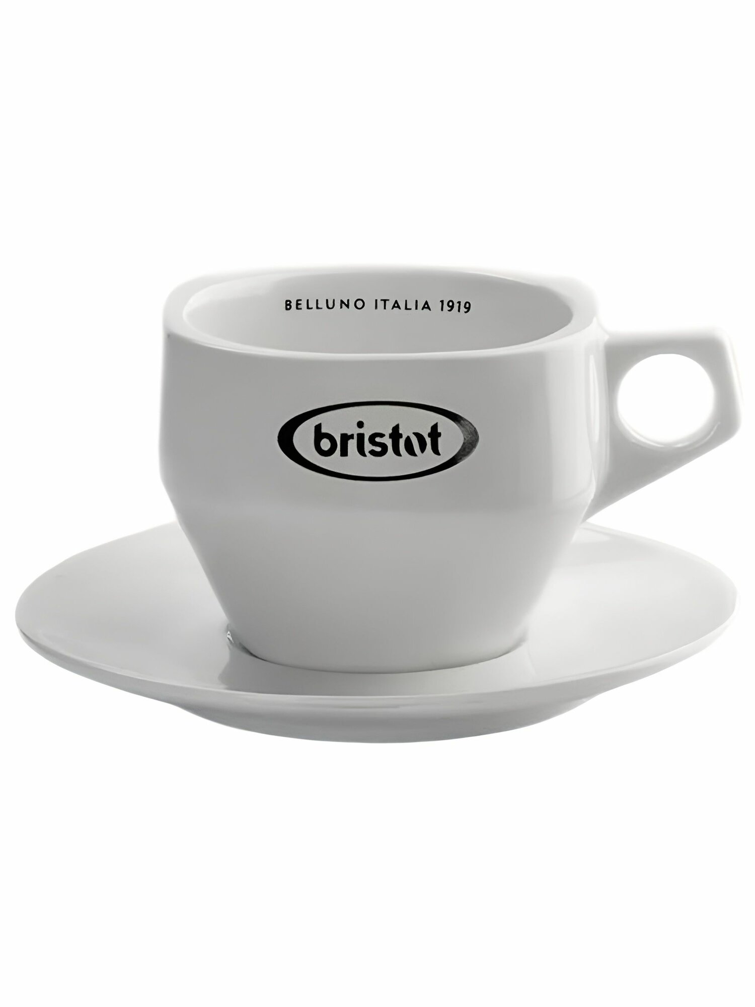 Bristot Latte Кофейная пара для латте 250мл (керамика, Италия)