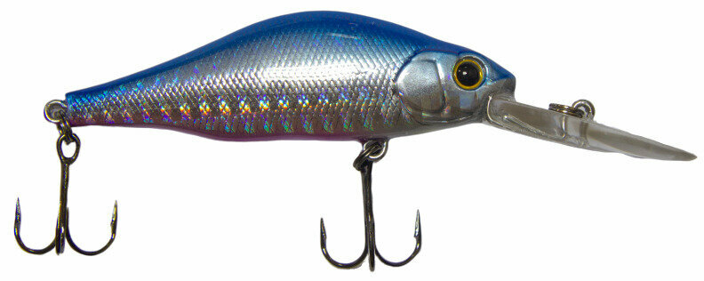 Воблер RUBICON Deep Ghost F, 70mm, 9.6gr, depth 0,1-2,5m, 561L5