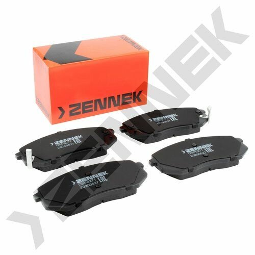 Колодки тормозные дисковые, передние kia sportage 2 04-11 ZENNEK DBP0271