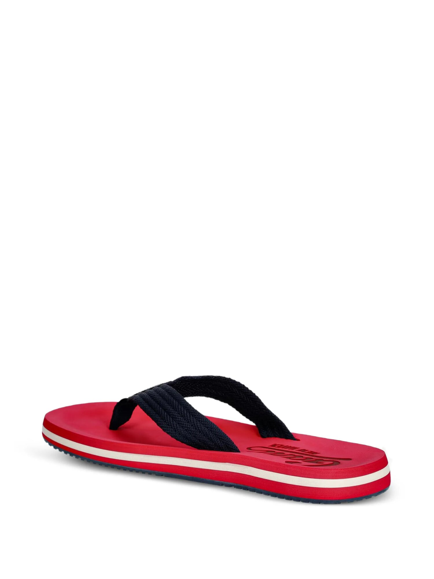 Шлёпанцы GANT Logo-print striped flip-flops, размер 44 — фото 1