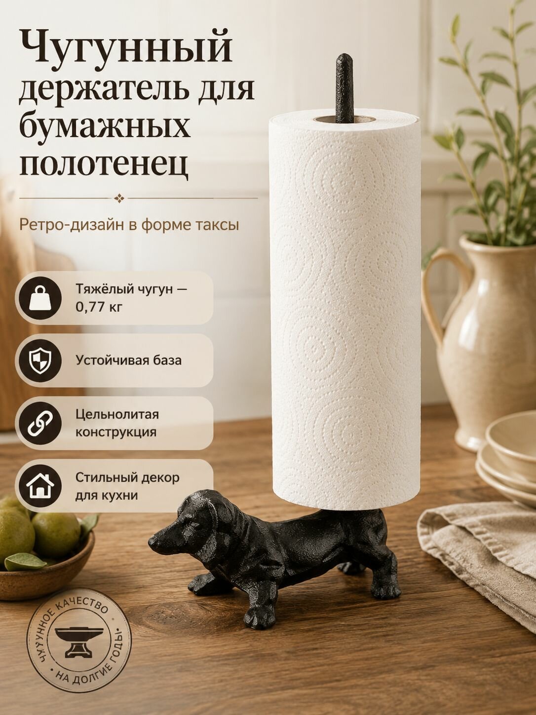 Держатель для полотенец 1 шт