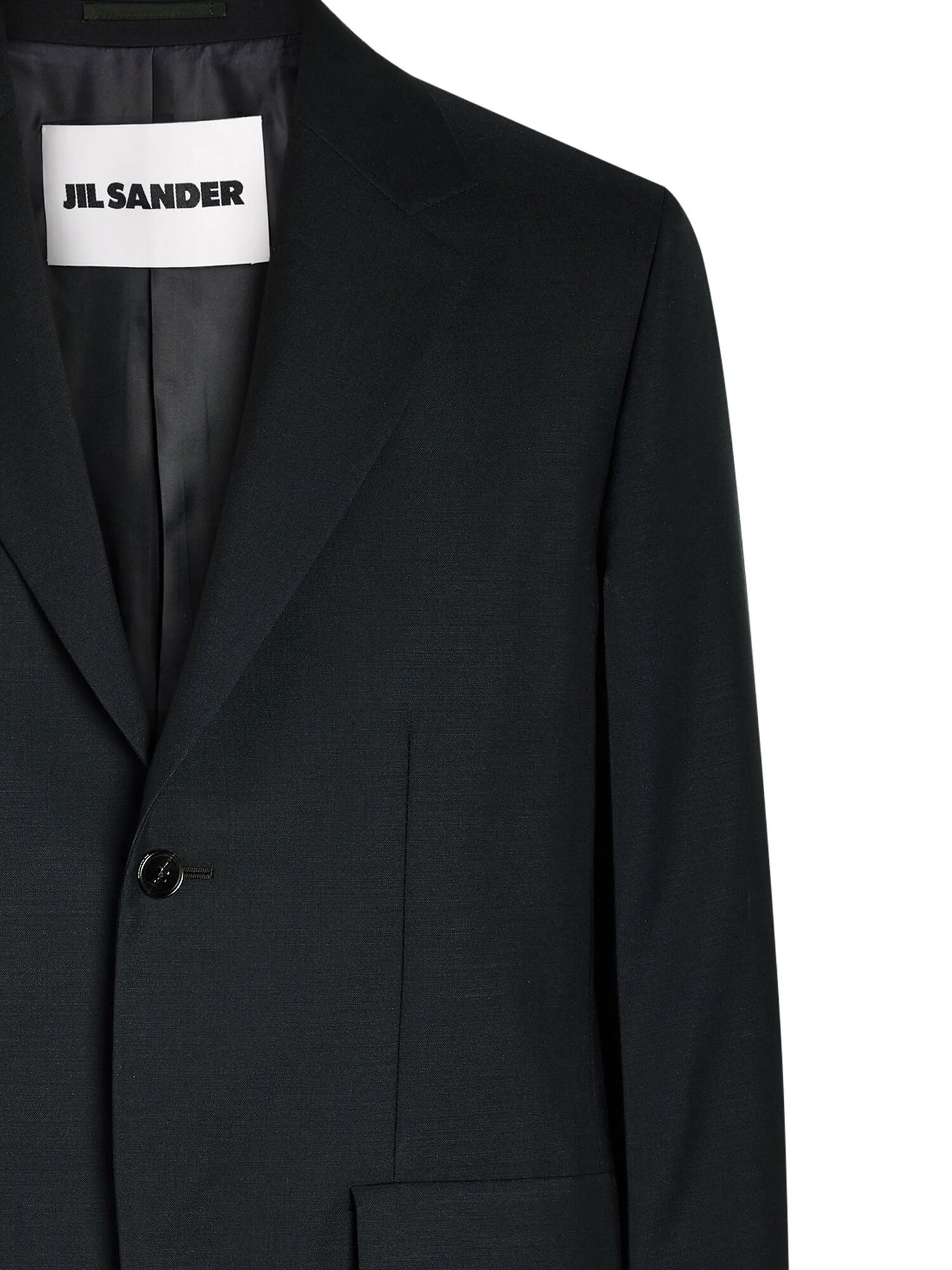 Пиджак Jil Sander Notched pocket blazer, размер 46, blue — фото 1