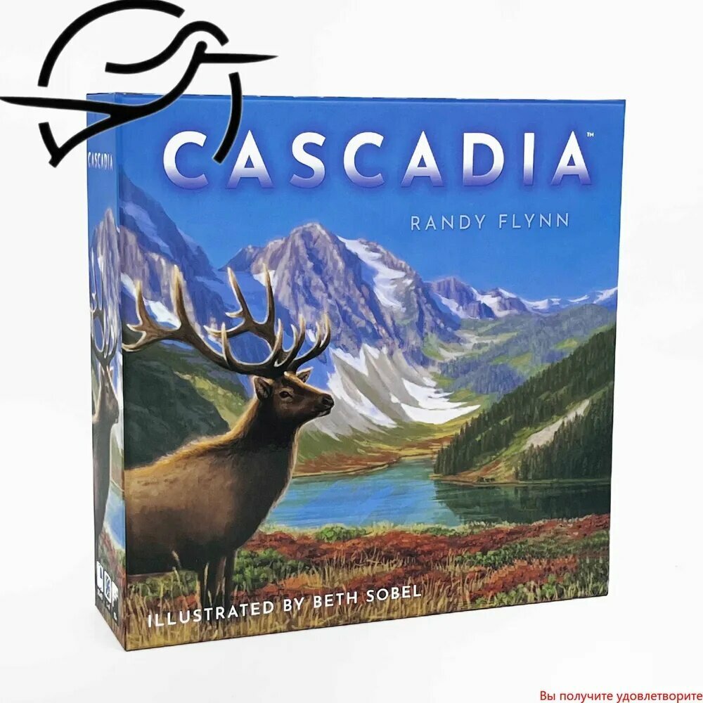 Cascadia Создай Экосистему Тихоокеанского Севера: Головоломка с Животными Настолка 1-4 игроков 45 мин