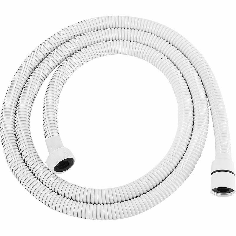 Шланг для душа Abber AF0020W белый, 150 см, металлическая оболочка