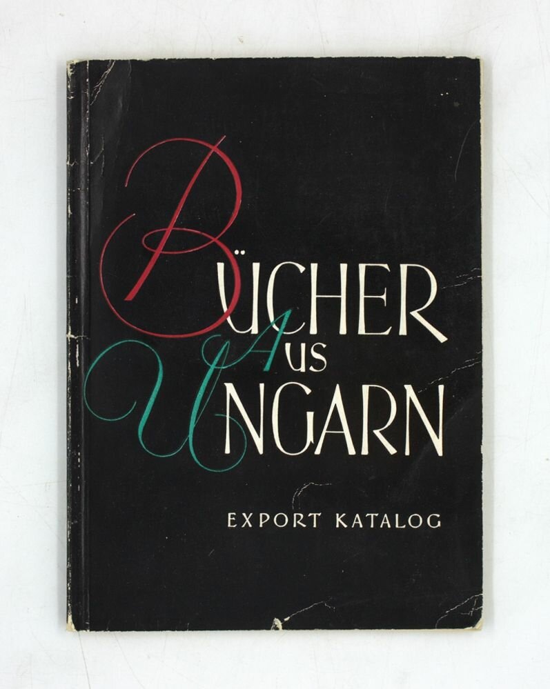 Bcher aus Ungarn: Export Katalog Экспортный каталог