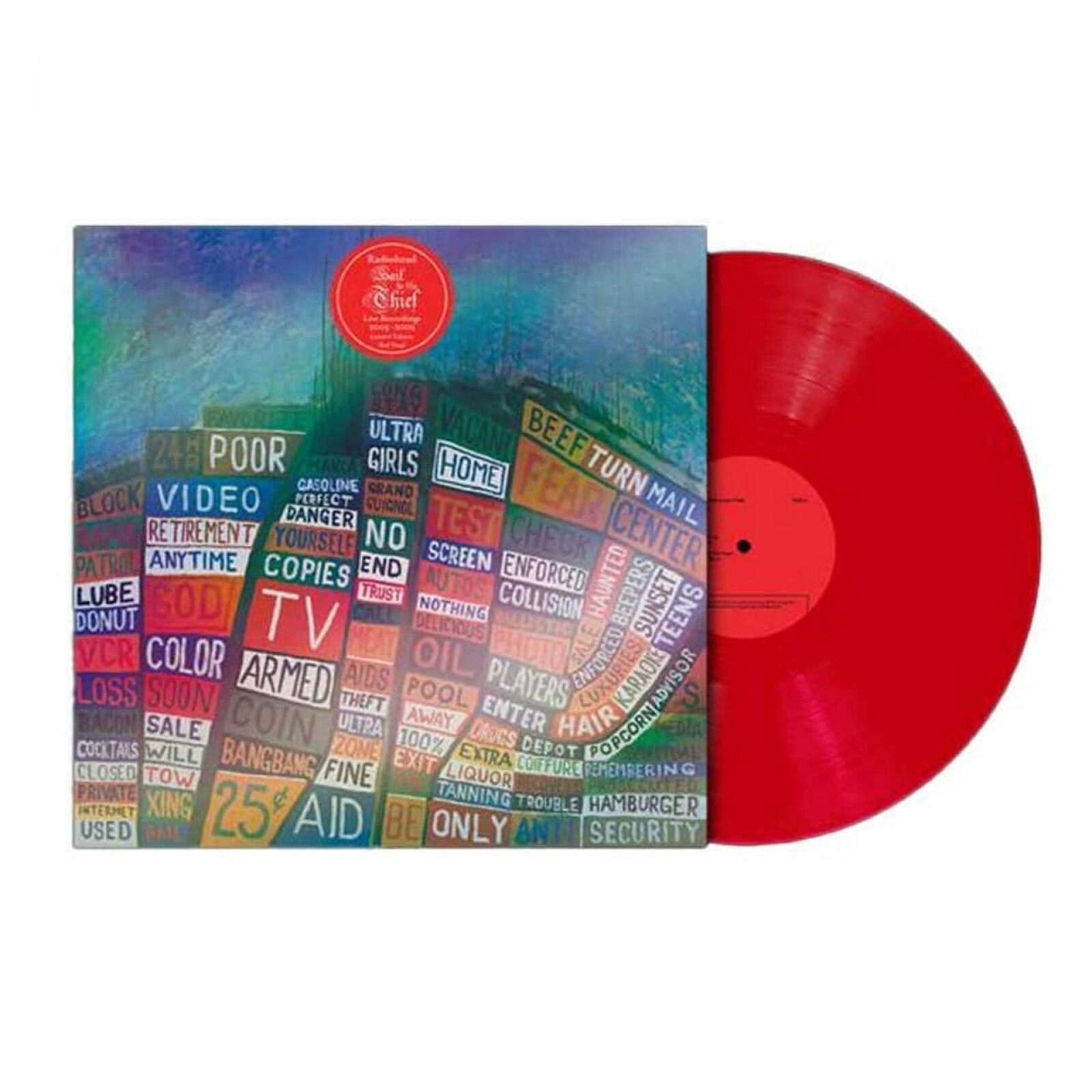 Виниловая пластинка Radiohead - Hail To The Thief/Live Recordings 2003-2009 (LP, 2025, XL Recordings)red