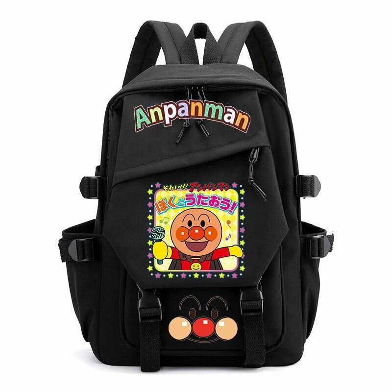 Рюкзак Anpanman школьный для детей подростков и студентов водоотталкивающий с принтом