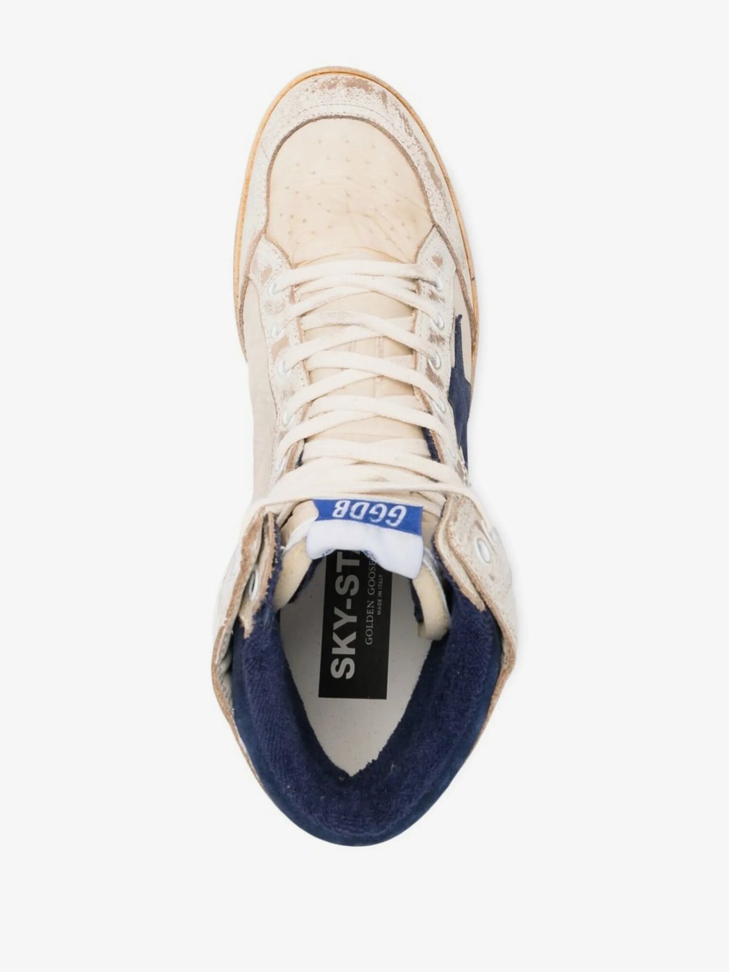 Кроссовки Golden Goose Superstar, размер 45, бежевый/белый — фото 1