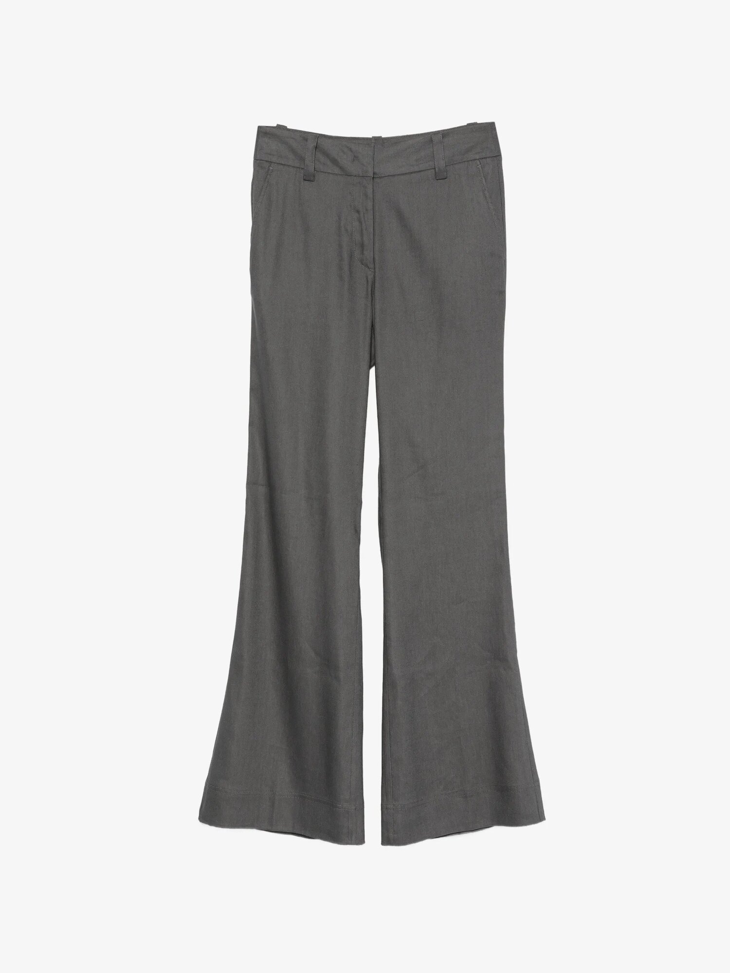 Брюки Belt-loop flared trousers