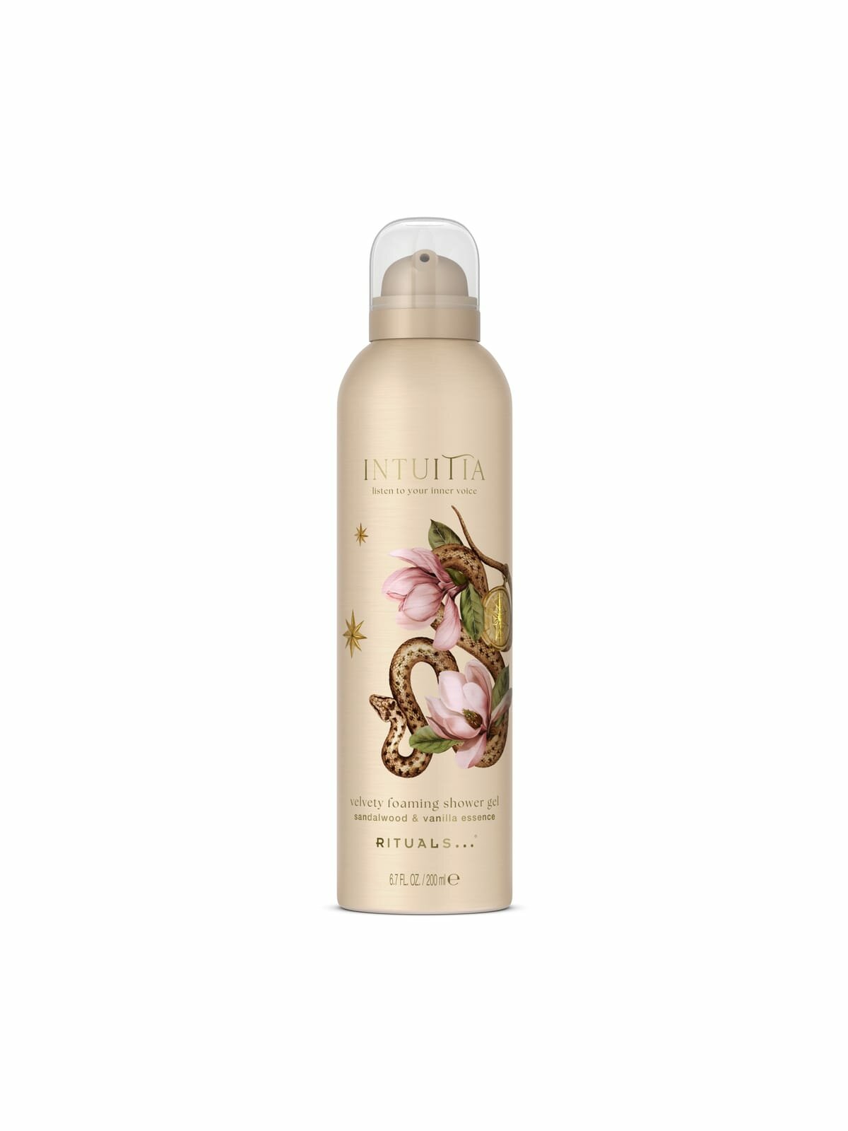 Средство для душа Rituals limited editions winter velvety foaming shower gel, сандаловое дерево и ванильная эссенция, 200 мл