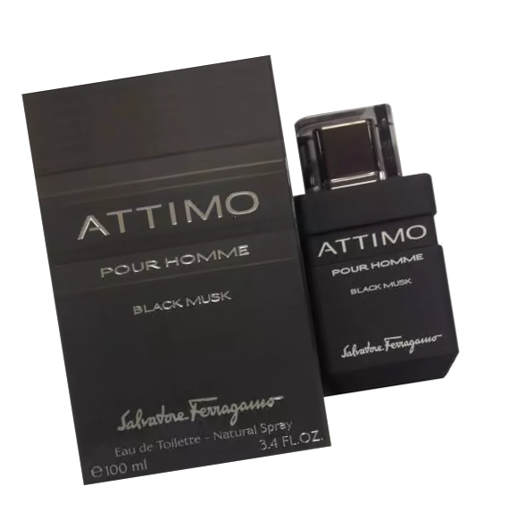 Salvatore Ferragamo Attimo Black Musk eau de toilette 100 мл / Аттимо Блэк Муск мужская