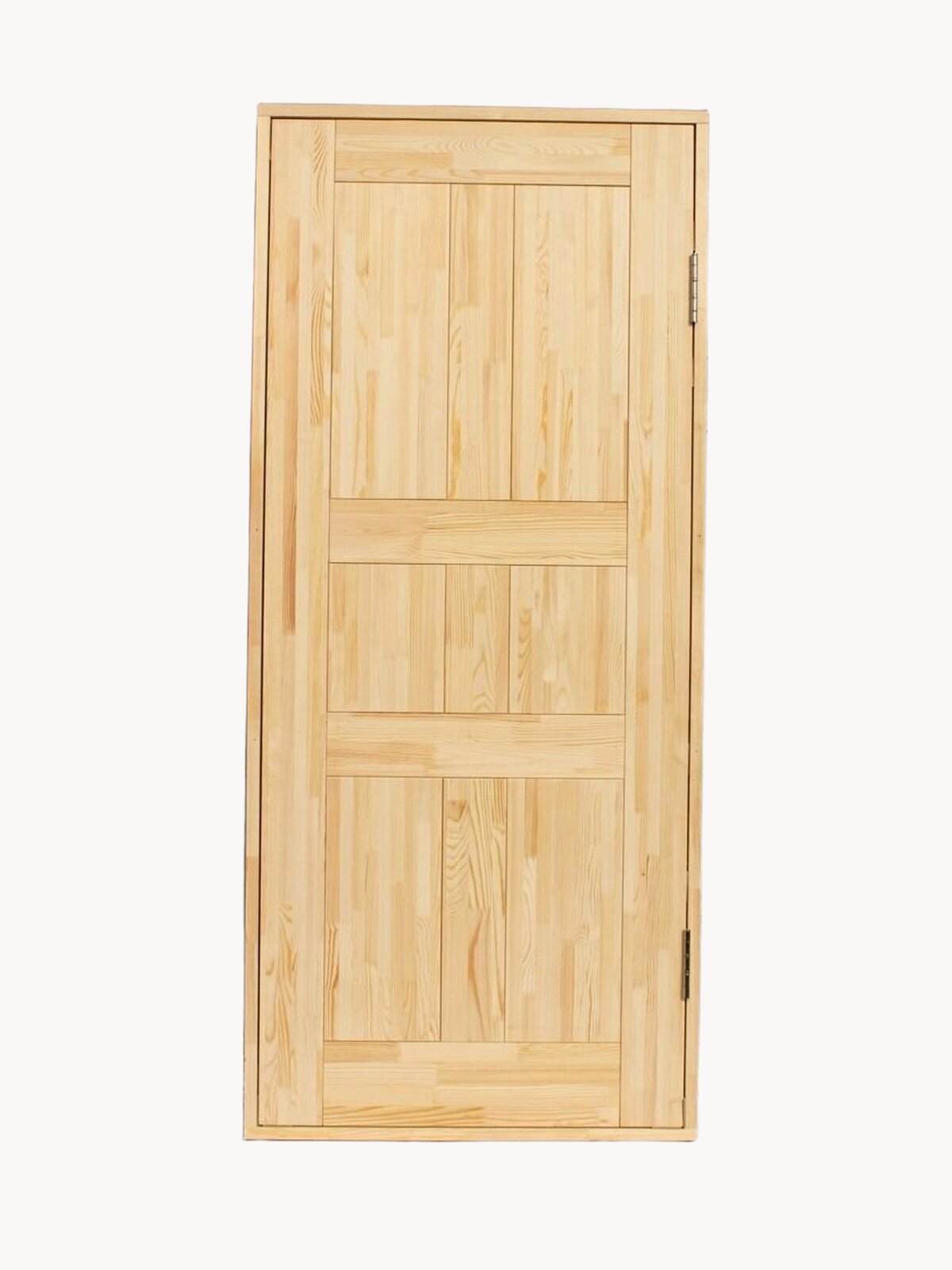 Дверь входная, массив дерева, сосна, 200х80 см